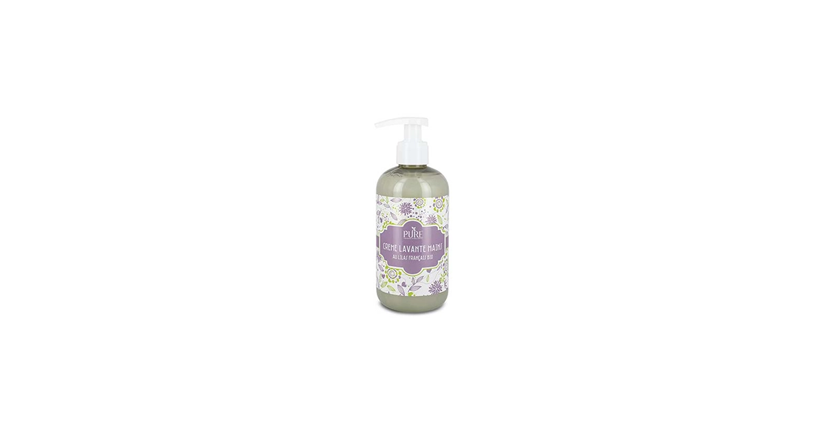 Crème lavante mains au lilas français bio - PURE