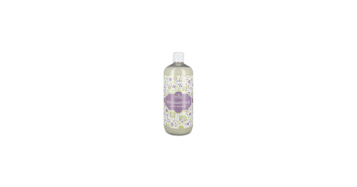 Crème lavante mains au lilas français bio - PURE